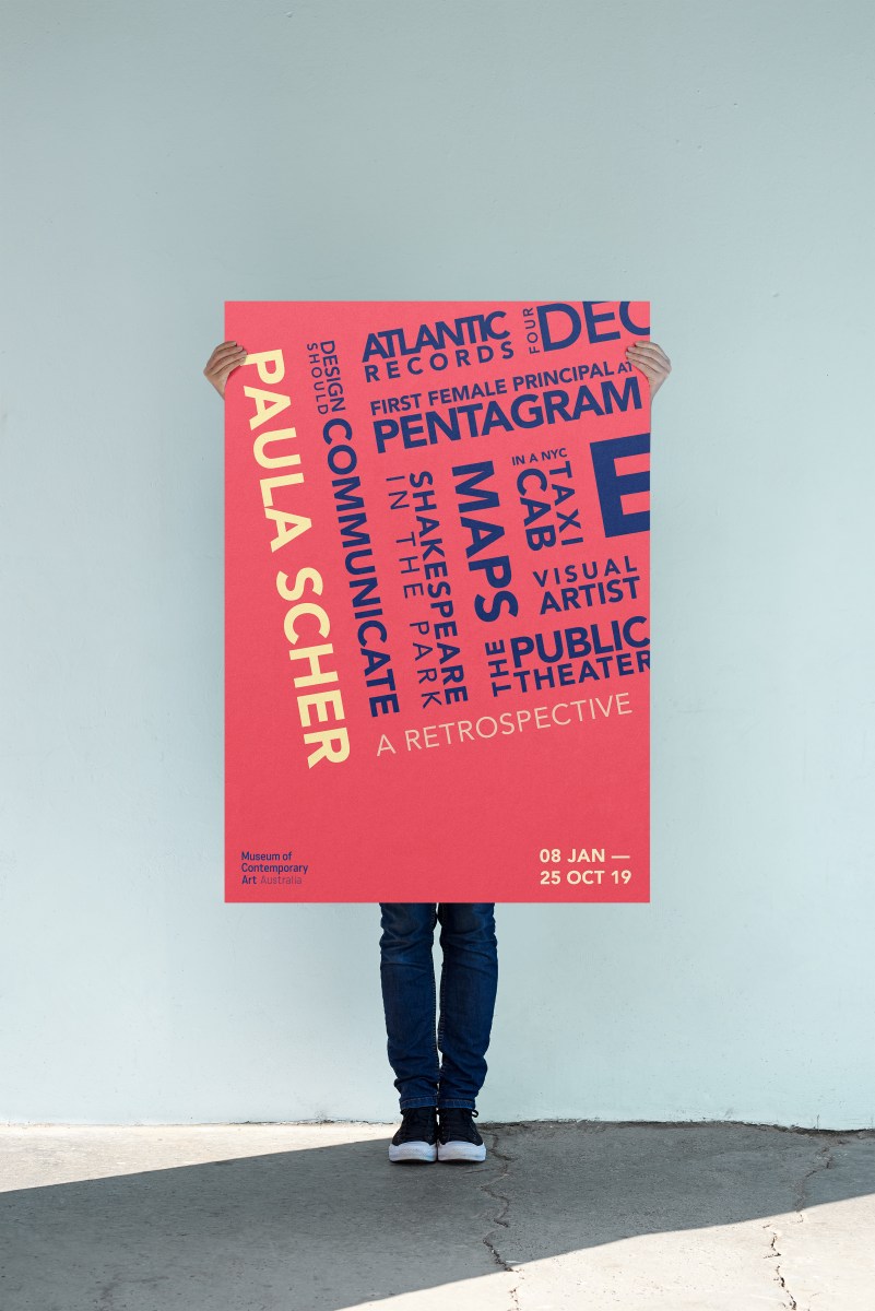 PAULA SCHER – Karen Man